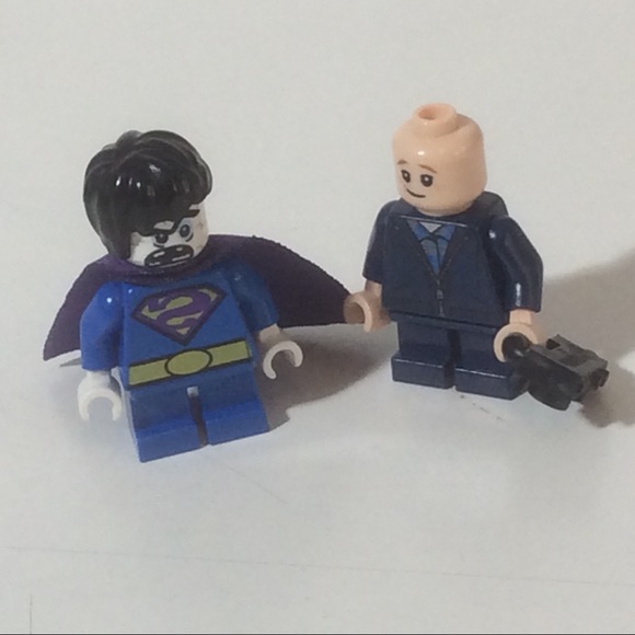 Toys | Lego Bizarro Lex Luther Dc 2 Minifigure Purple Cape Double Face ...